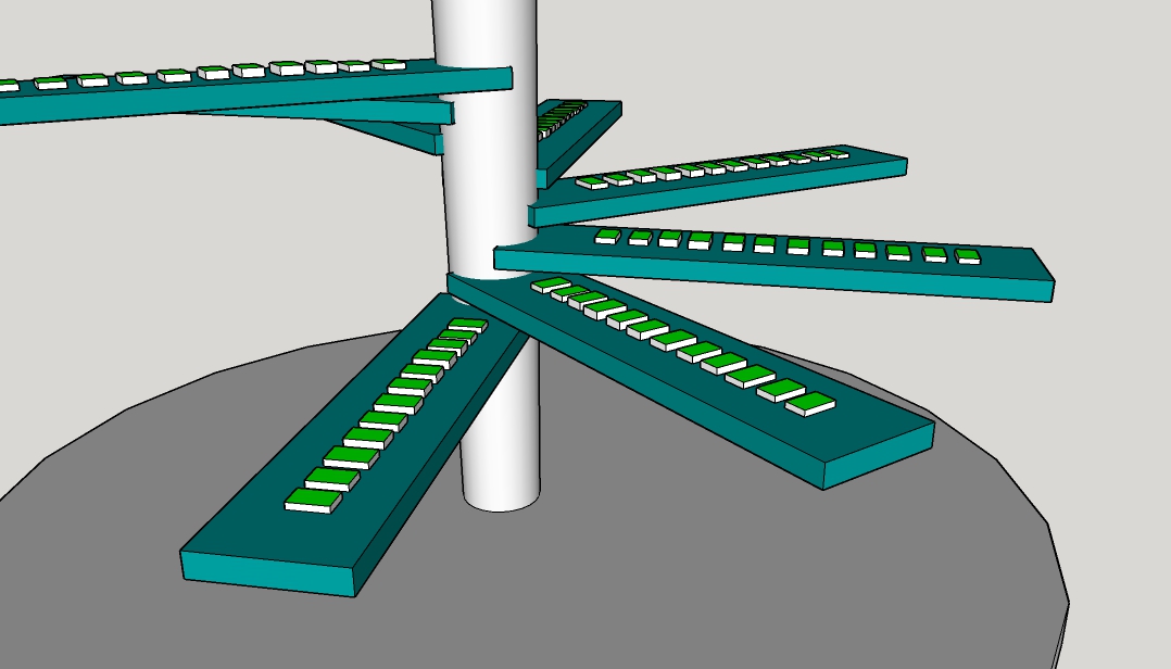 Vision - Persistence of Vision Led Display
